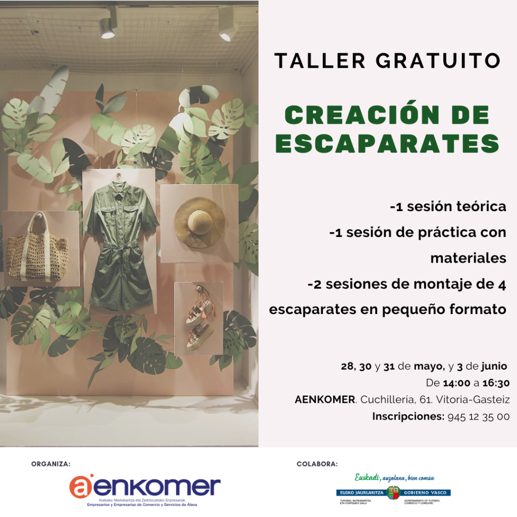 TALLER DE CREACIÓN DE ESCAPARATES - Aenkomer